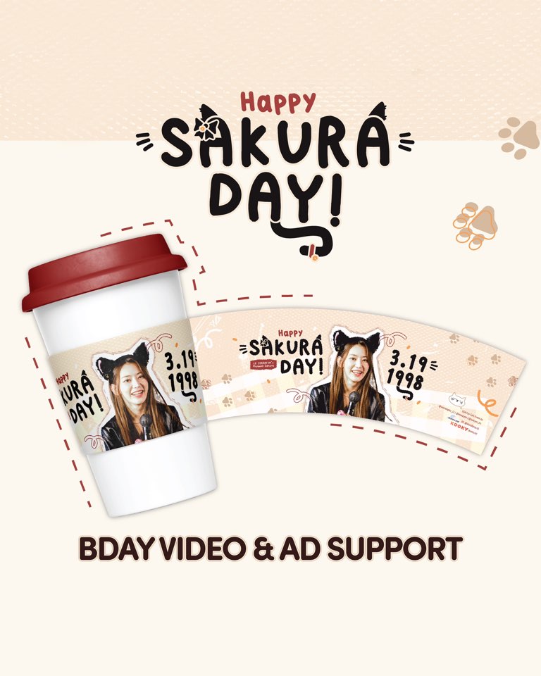 Kooky | SAKURA Bday Video & Ad Support☕