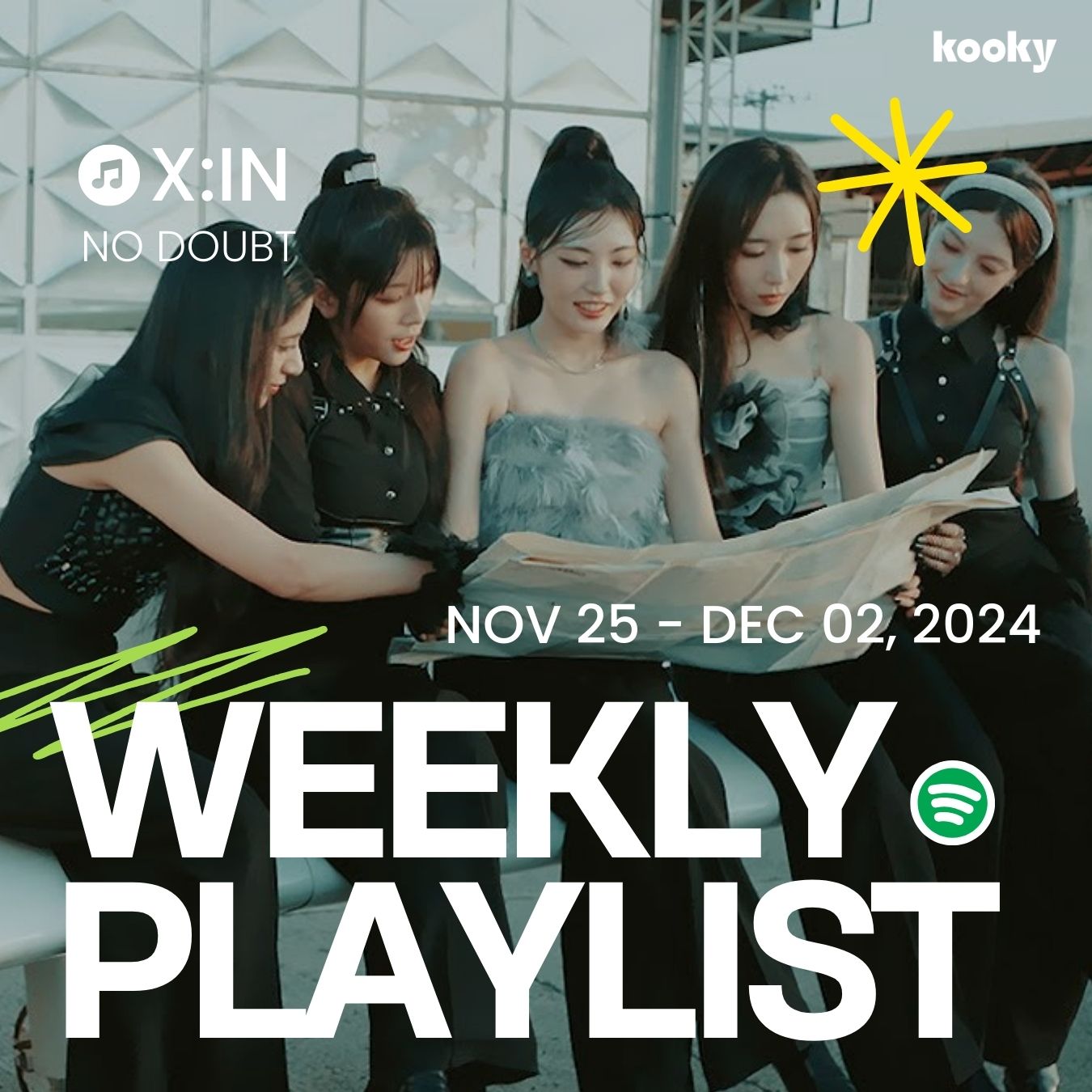 Kooky | Weekly Playlist 🎧 X:IN - NO DOUBT