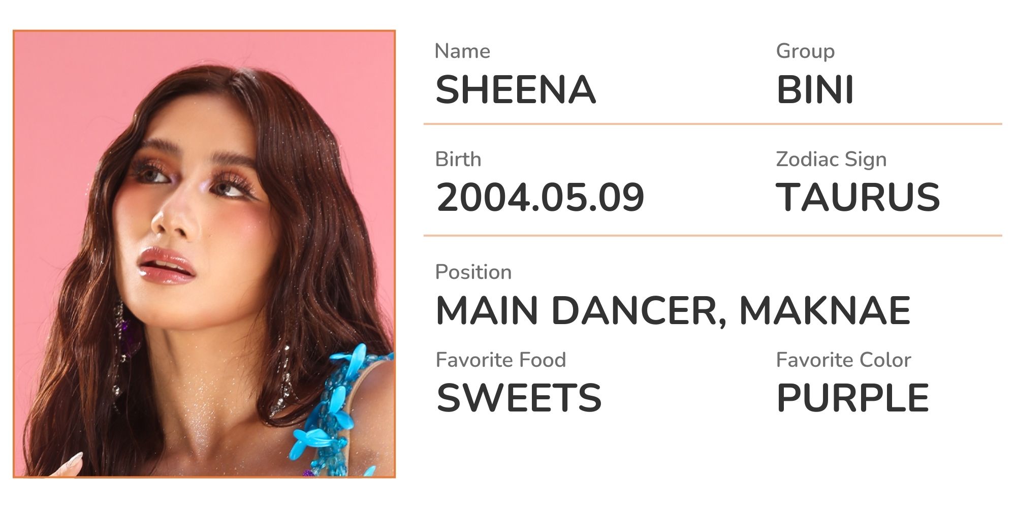 Kooky | [Profile] SHEENA - BINI