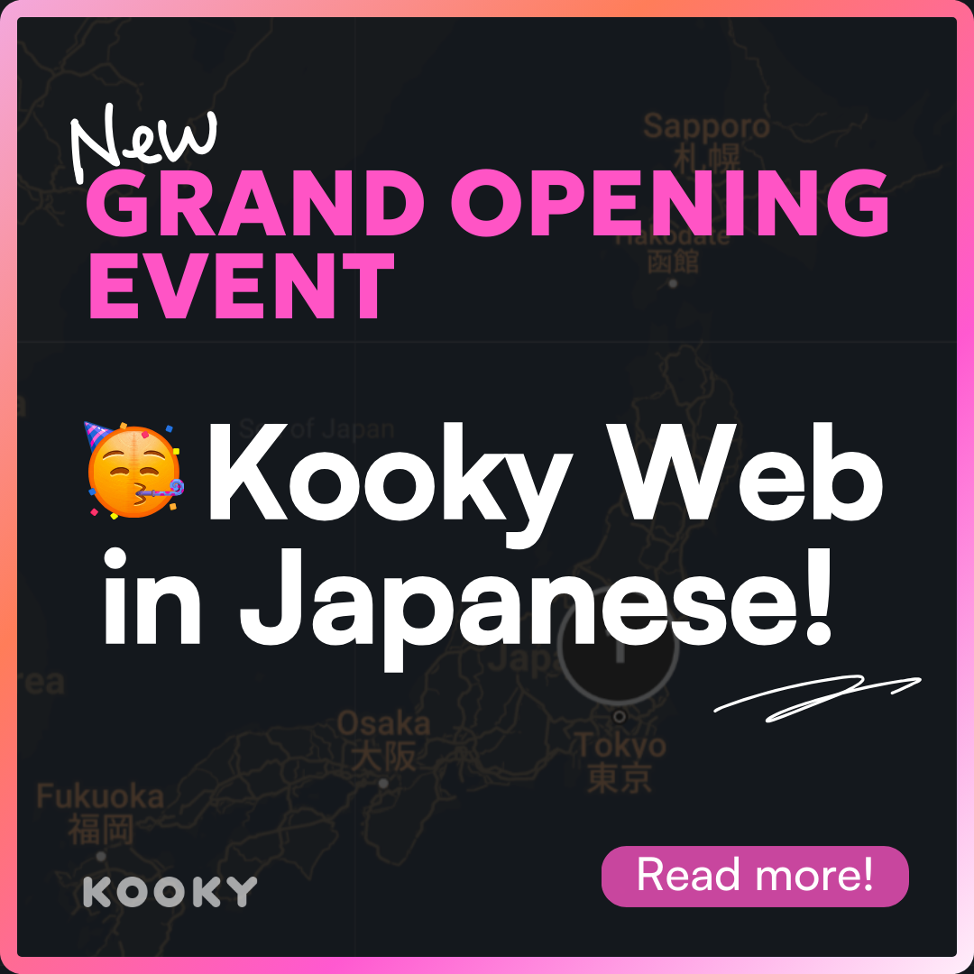 Kooky | [Guide] JPN Mode on Kooky Web + New Event🏆
