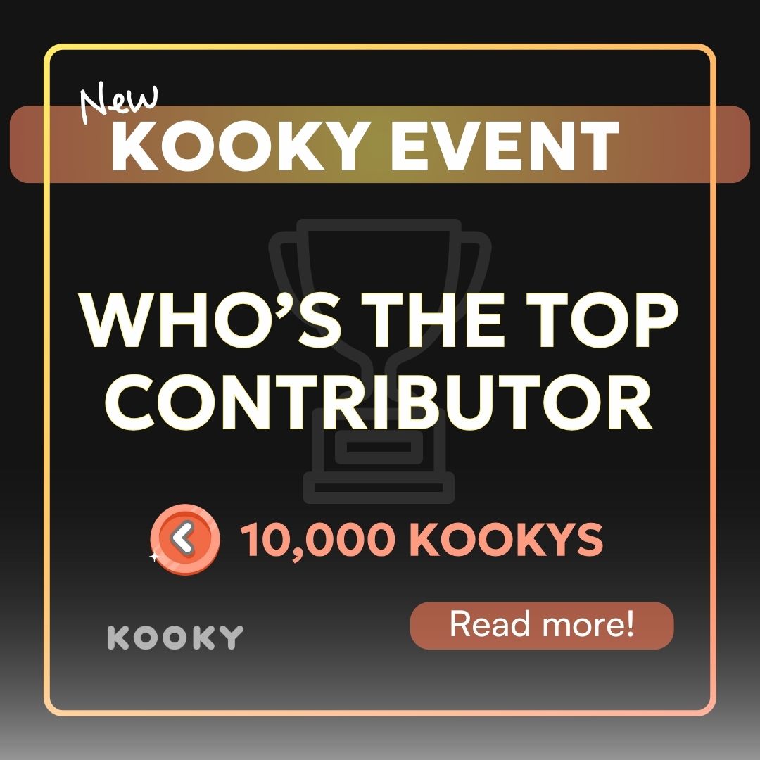 Kooky | [Special Event] Top 1 Gets 10,000 Kookys!🏆